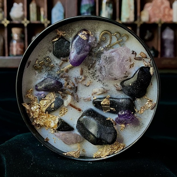 Planet Aries | Accents | Hecate Crystal Candle | Poshmark